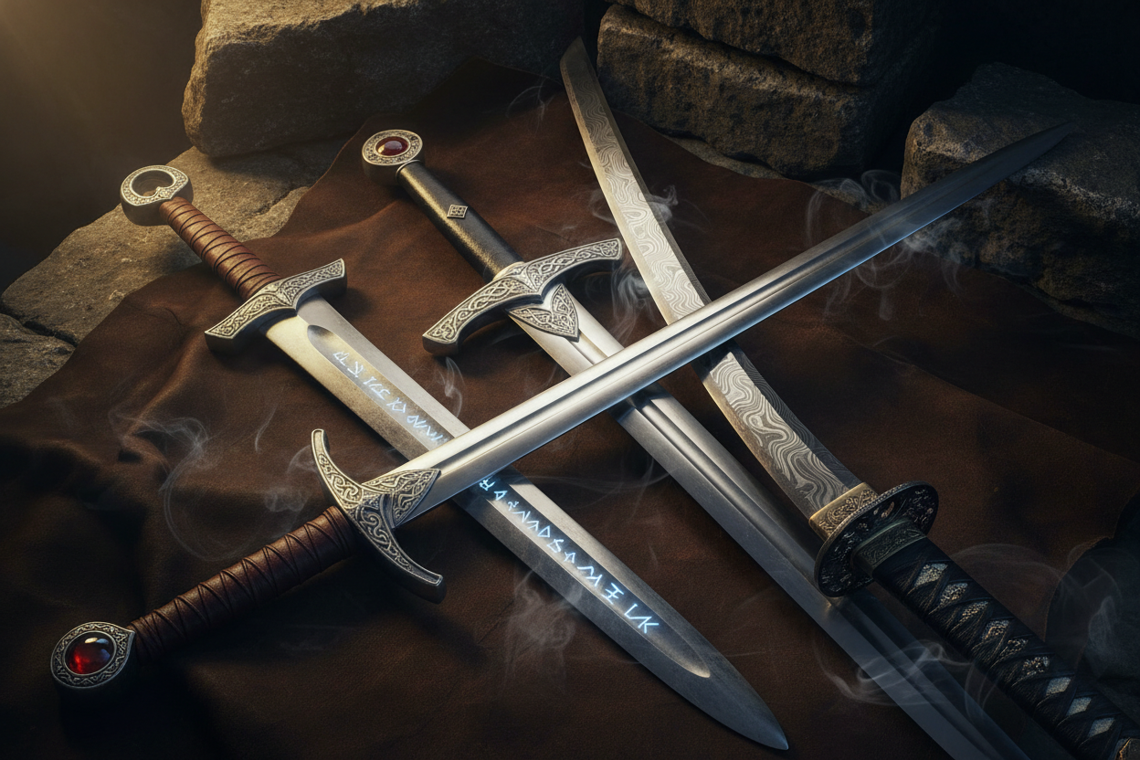 Legends in Steel – Iconic Swords of Myth & History – Battling Blades