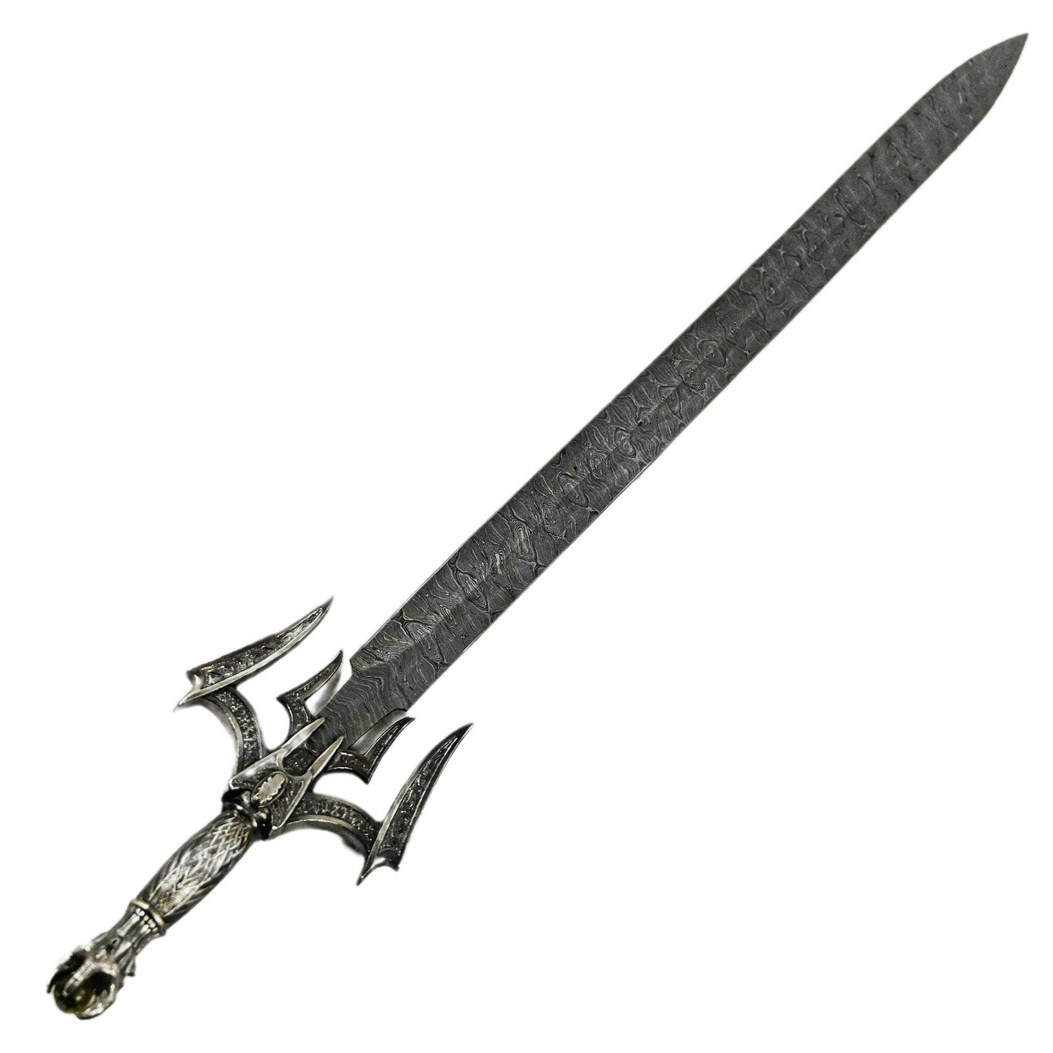 Viking King Sword | High Carbon Damascus Steel | Battling Blades