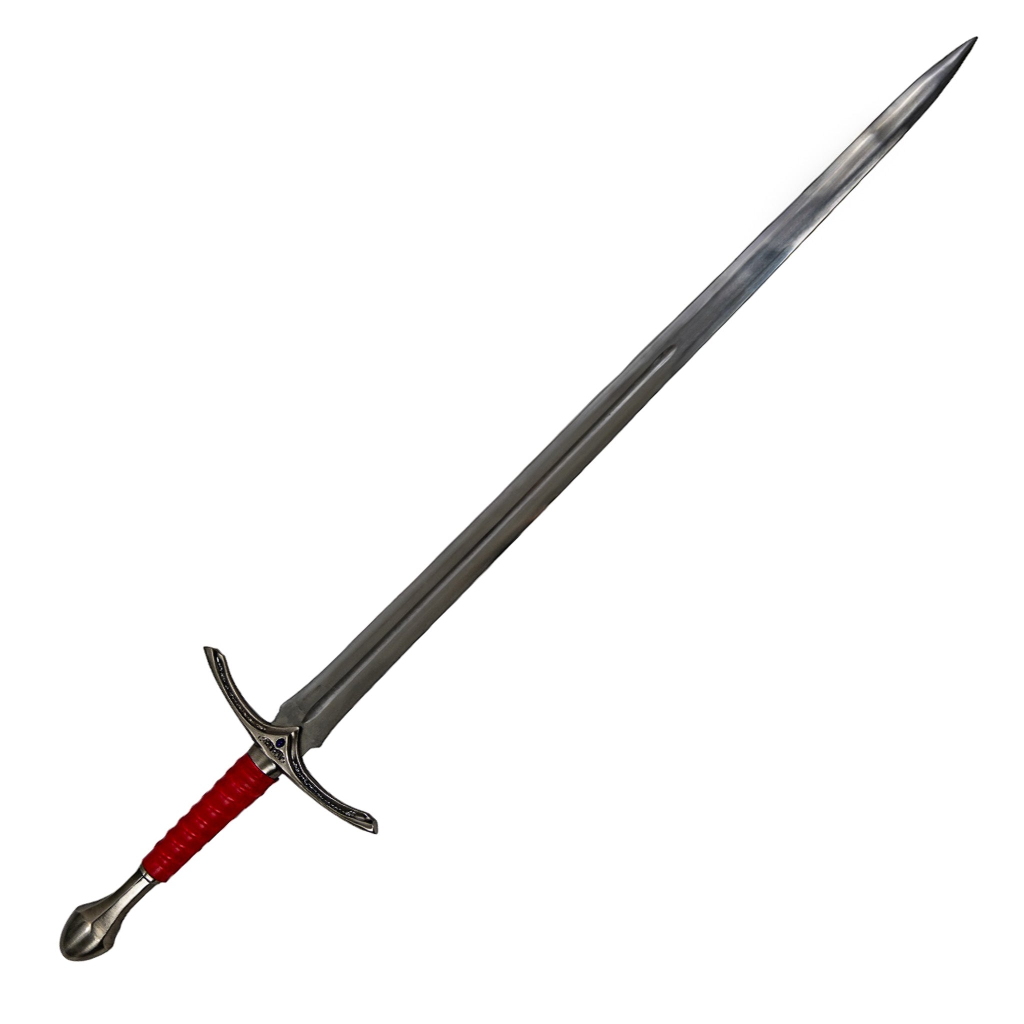 Authentic Longsword | Red Longsword -1095 Steel | Battling Blades