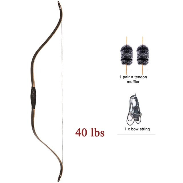 Traditional Bow 46inch Longbow - Recurve Archery Bow – Battling Blades