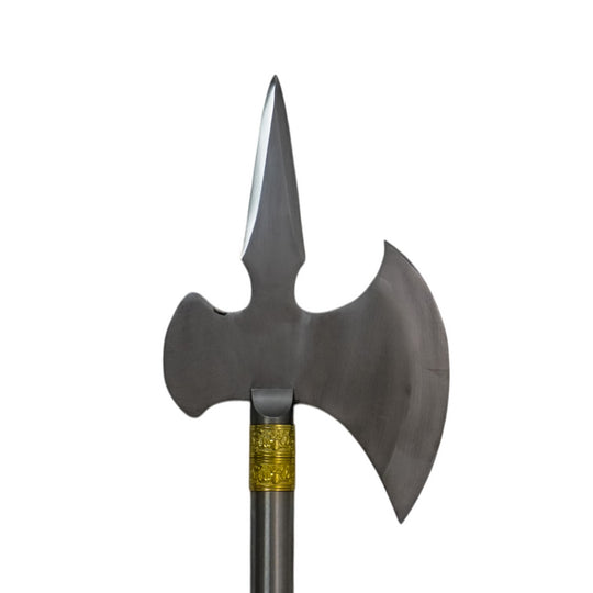 Halberd- 1095 Steel- Medieval Polearm- Short Poleaxe | Battling Blades