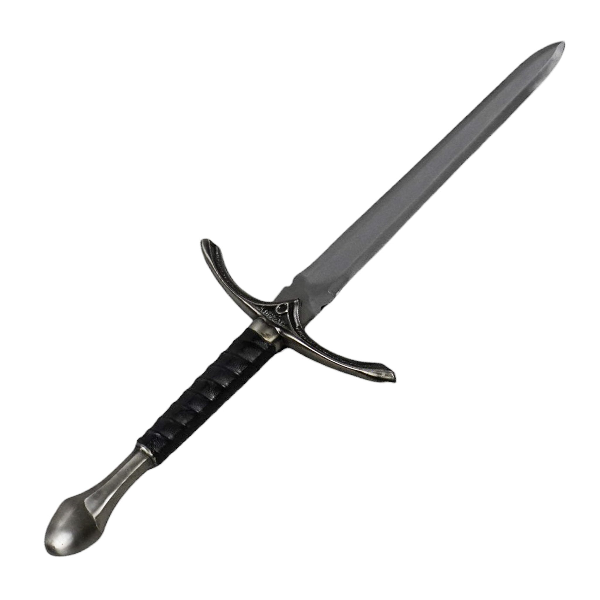 Short Sword | Stainless Steel | Black Handle | Battling Blades