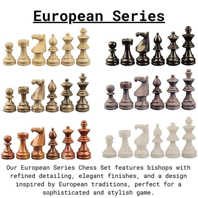 Custom Chess Sets - Design Your Own Stone Board | Battling Blades