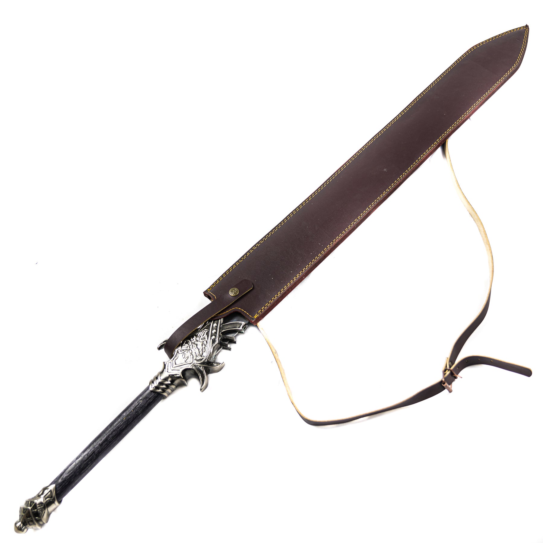 Fantasy Sword- High Carbon 1095 Steel Sword -47"- Extra Wide – Battling ...