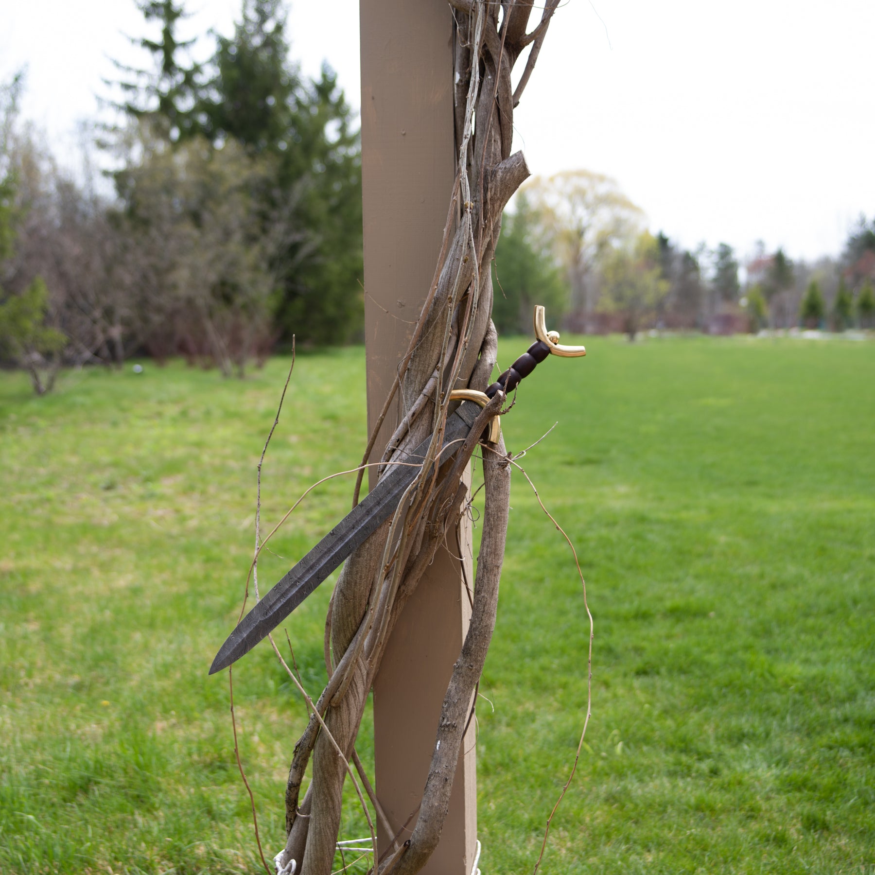 Celtic Sword | Anthropomorphic Sword | High Carbon Damascus Steel ...