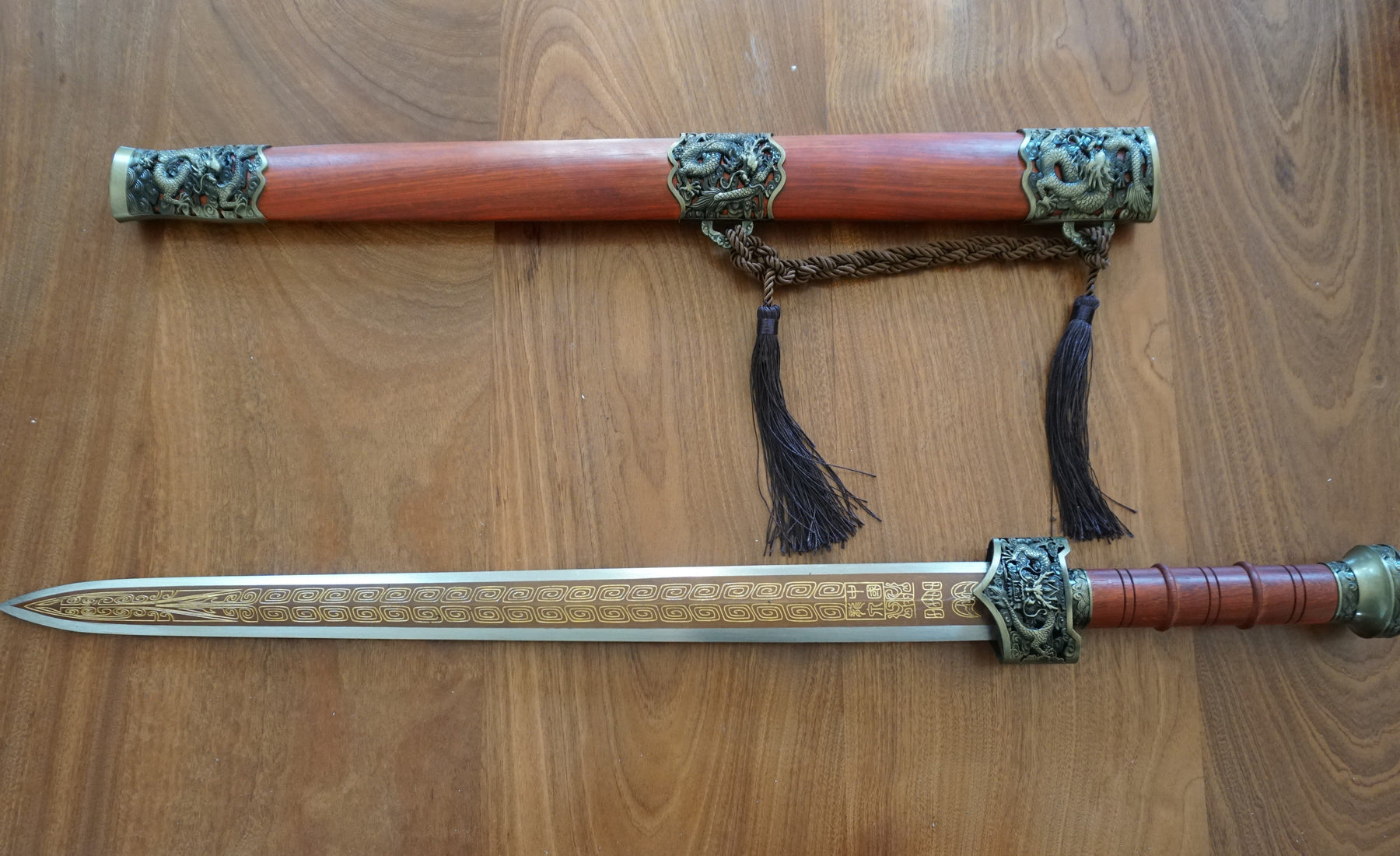 Gladius Sword -Folded Wootz High Carbon Damascus Steel -Gladiator ...