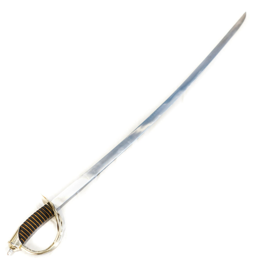 Cavalry Sabre Sword- 1095 Steel High Carbon -38" - Saber- Backsword ...